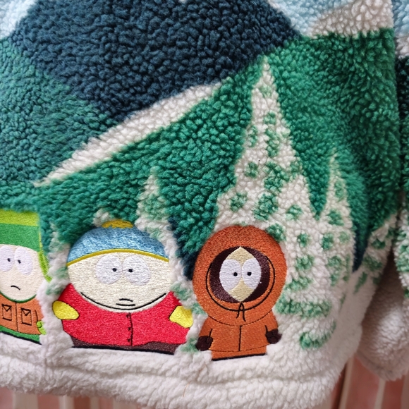 H&M | Jackets & Coats | Hm Limited Edition South Park Fleece Xxl Rare | Poshmark